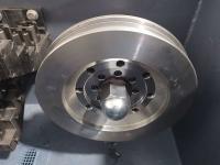 China Anti Oxidation Wire Drawing Machine Spare Parts , CE Solid Ceramic Speed Cone Pulley for sale