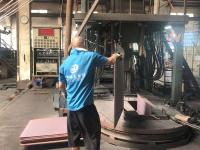 China Oxygen Free Copper Rod Casting Machine Automatic Copper Rod 8-20mm for sale