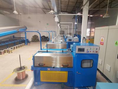 China CE Cone Type Fine Wire Drawing Machine 380V-480V Synchronous Moving for sale
