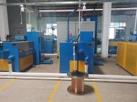 China 24D Single Block Wire Drawing Machine , Pneumatic Brake SGS Wire Making Machine for sale