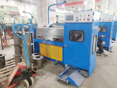 China 24D Bare Copper Wire Drawing Machine With Pneumatic Brake for sale