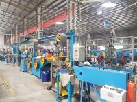 China Full Automatic Cable Extruder Machine 75KW Reel Size 800-1250MM for sale