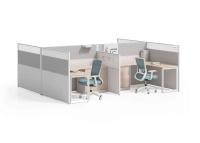 China Verdure Office Panel System with 45-Degree Aesthetics, Modular Design for Task-Oriented Workspace for sale