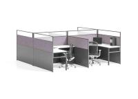 China Verdure Office Panel System with 45-Degree Aesthetics, Modular Design for Task-Oriented Workspace for sale