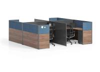 China Verdure Office Panel System with 45-Degree Aesthetics, Modular Design for Task-Oriented Workspace for sale