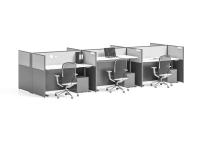 China Verdure Office Panel System with 45-Degree Aesthetics, Modular Design for Task-Oriented Workspace for sale