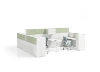China Verdure Office Panel System with 45-Degree Aesthetics, Modular Design for Task-Oriented Workspace for sale