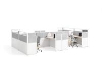 China Verdure Office Panel System with 45-Degree Aesthetics, Modular Design for Task-Oriented Workspace for sale