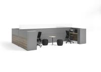 China Verdure Office Panel System with 45-Degree Aesthetics, Modular Design for Task-Oriented Workspace for sale