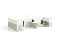China Verdure Office Panel System with 45-Degree Aesthetics, Modular Design for Task-Oriented Workspace for sale