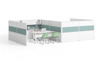 China Verdure Office Panel System with 45-Degree Aesthetics, Modular Design for Task-Oriented Workspace for sale