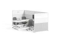 China Verdure Office Panel System with 45-Degree Aesthetics, Modular Design for Task-Oriented Workspace for sale