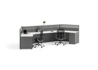 China Verdure Office Panel System with 45-Degree Aesthetics, Modular Design for Task-Oriented Workspace for sale