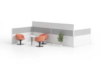 China Verdure Office Panel System with 45-Degree Aesthetics, Modular Design for Task-Oriented Workspace for sale