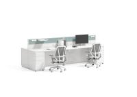 China Verdure Office Panel System with 45-Degree Aesthetics, Modular Design for Task-Oriented Workspace for sale