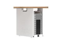 China Mobile Storage Cabinet with Adjustable Width 220mm to 240mm, Silent Swivel Casters, and Spacious Lower Shelf for sale