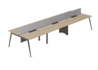 China I Varna 2 Modular Workstations and Benches with W1879*D1770*H750(mm), W3800*D1480*H750(mm), and W2800*D1500*H750(mm) Dimensions for sale