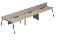 China I Varna 2 Modular Workstations and Benches with W1879*D1770*H750(mm), W3800*D1480*H750(mm), and W2800*D1500*H750(mm) Dimensions for sale