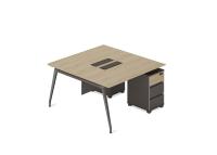 China I Varna 2 Modular Workstations and Benches with W1879*D1770*H750(mm), W3800*D1480*H750(mm), and W2800*D1500*H750(mm) Dimensions for sale