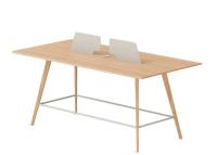 China Jason Wooden Lounge Table with Geometric Design for Modern Desks for sale