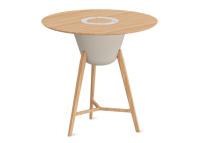 China Jason Wooden Lounge Table with Geometric Design for Modern Desks for sale