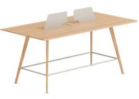 China Jason Wooden Lounge Table with Geometric Design for Modern Desks for sale