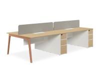 China Lido Pro-Desks Aluminum-frame Workstation with Functional Beam and Multiple Color Options for sale