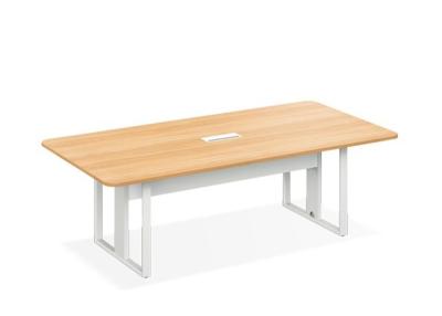 China Linz II Minimalist White Office Desk with Hidden Divided Grids and 2886 mm Length for sale