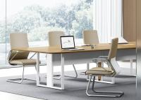 China Linz II L-Shape Structure Conference Table with Modern Retro Styling and Multiple Sizes for Office Meetings for sale