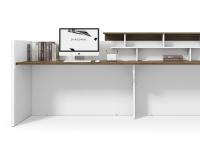 China Linz II L-Shape Structure Conference Table with Modern Retro Styling and Multiple Sizes for Office Meetings for sale