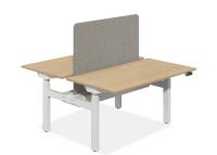 China Up1 Office Adjustable Desk with 725-1215mm and 725-1270mm Height Range and Multiple Size Options for sale