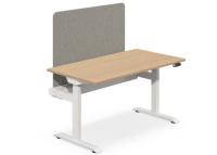 China Up1 Office Adjustable Desk with 725-1215mm and 725-1270mm Height Range and Multiple Size Options for sale