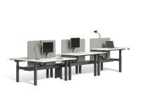China Up1 Office Adjustable Desk with 725-1215mm and 725-1270mm Height Range and Multiple Size Options for sale