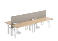 China Up2 Height-Adjustable Desk with 740-1220mm Range, 48dB Quiet Motor, and 25mm/s Smooth Movement for sale