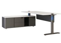 China Up7 Digital Workstation Height Adjustable Desk with Easy Sit-to-Stand Switch and Multiple Size Options for sale