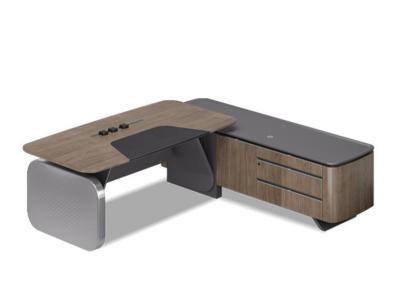 China Altaes 2 Modern Executive Desk with Futuristic Aesthetic and W2880*D2240*H750-1150(mm) Dimensions for sale