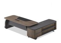 China Altaes 2 Modern Executive Desk with Futuristic Aesthetic and W2880*D2240*H750-1150(mm) Dimensions for sale