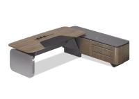 China Altaes 2 Modern Executive Desk with Futuristic Aesthetic and W2880*D2240*H750-1150(mm) Dimensions for sale
