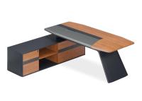 China Aulenti 2 Luxury Office Desk with W6600*D2000*H760(mm) and W3600*D1500*H760(mm) Dimensions for Private Office for sale