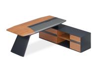 China Aulenti 2 Luxury Office Desk with W6600*D2000*H760(mm) and W3600*D1500*H760(mm) Dimensions for Private Office for sale