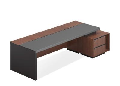 China Larry 3 Private Desk with L-shape Structure and Modern Retro Styling in W2610*D400*H2000(mm) for Executive Offices for sale
