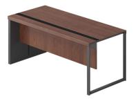 China Larry 3 Private Desk with L-shape Structure and Modern Retro Styling in W2610*D400*H2000(mm) for Executive Offices for sale