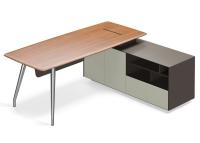 China Varna L Shaped Executive Desk with Stable Design and Multiple Size Options for Private Office for sale