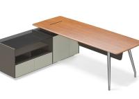 China Varna L Shaped Executive Desk with Stable Design and Multiple Size Options for Private Office for sale