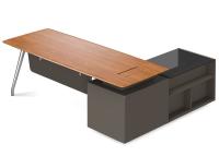 China Varna L Shaped Executive Desk with Stable Design and Multiple Size Options for Private Office for sale