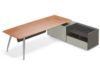 China Varna L Shaped Executive Desk with Stable Design and Multiple Size Options for Private Office for sale