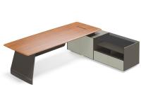 China Varna L Shaped Executive Desk with Stable Design and Multiple Size Options for Private Office for sale