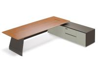 China Varna L Shaped Executive Desk with Stable Design and Multiple Size Options for Private Office for sale