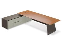 China Varna L Shaped Executive Desk with Stable Design and Multiple Size Options for Private Office for sale