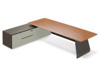 China Varna L Shaped Executive Desk with Stable Design and Multiple Size Options for Private Office for sale